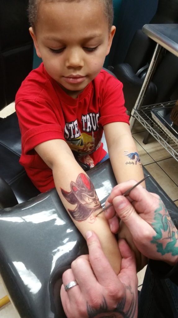 Temporary Tattoo for Birthday Party – Anil Events Bangalore
