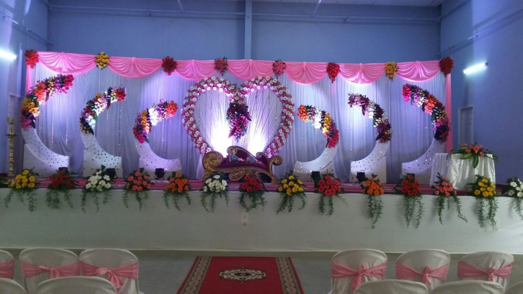 Heart shape Wedding Decoration – Anil Events Bangalore