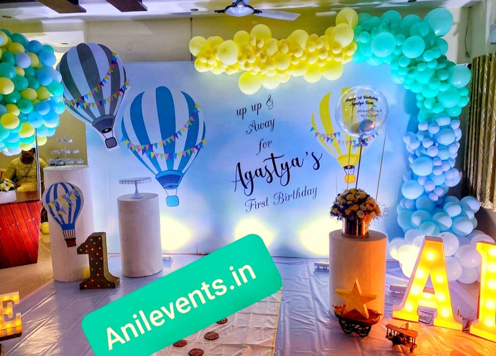 Best Parachute Theme for Birthday – Anil Events Bangalore